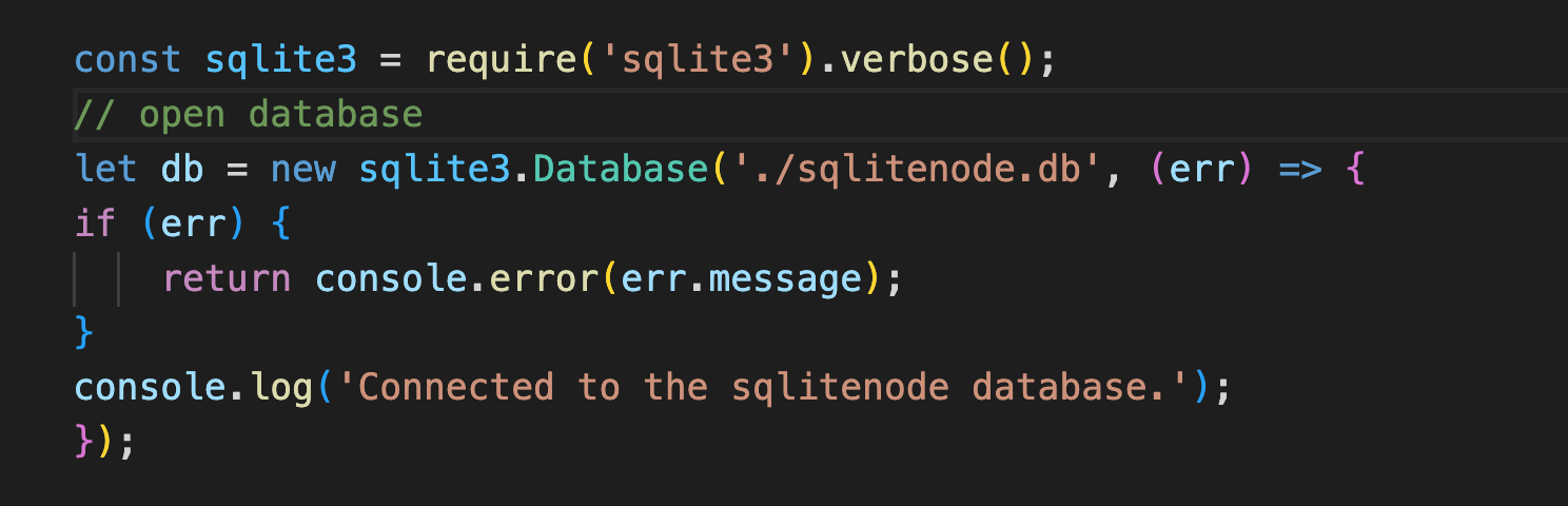Getting Started with SQLite Using Node.js Getting Started with SQLite Using Node.js